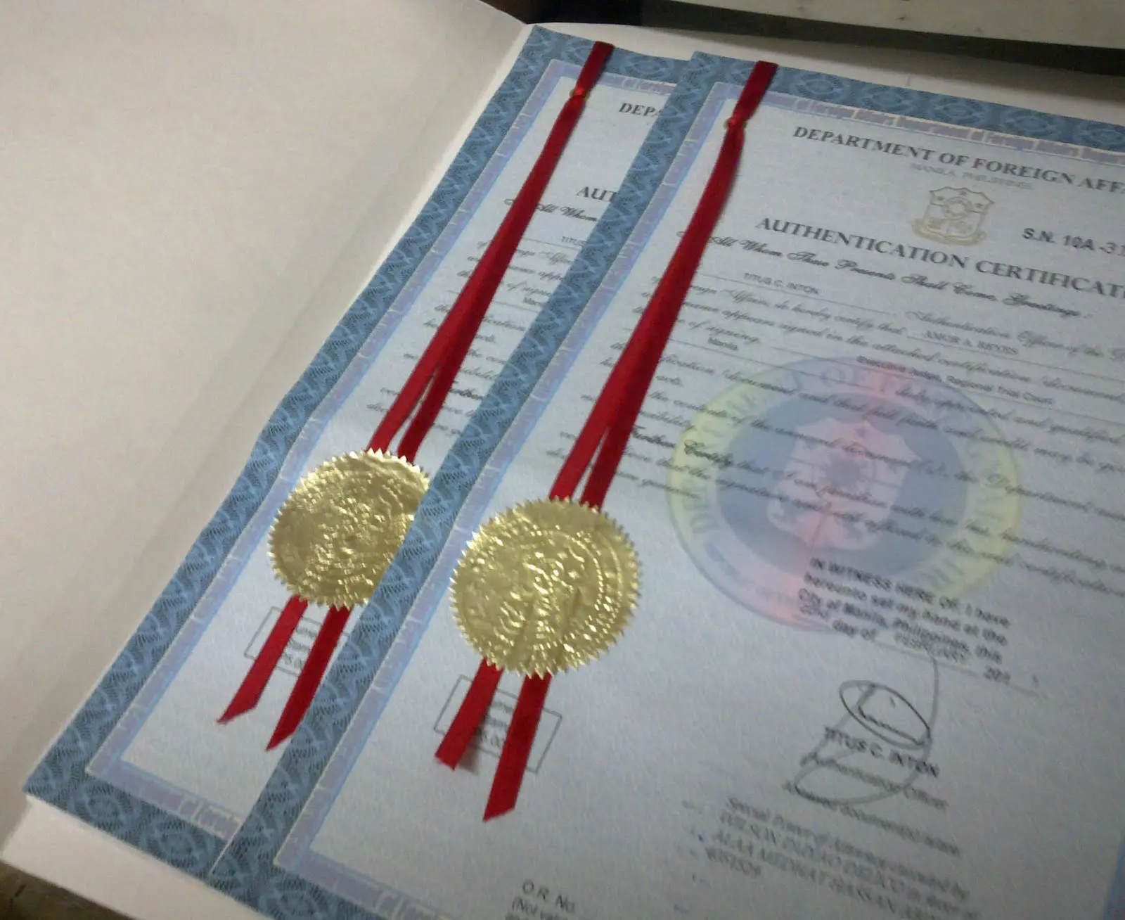 Red Ribbon Vs Apostille: How To Authenticate Philippine Documents For ...